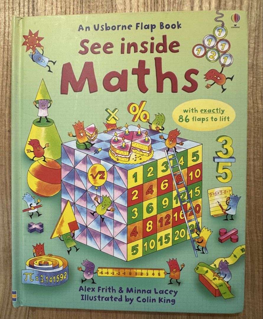 See Inside Maths - An Usborne Flap Book, Hobbies & Toys, Books ...