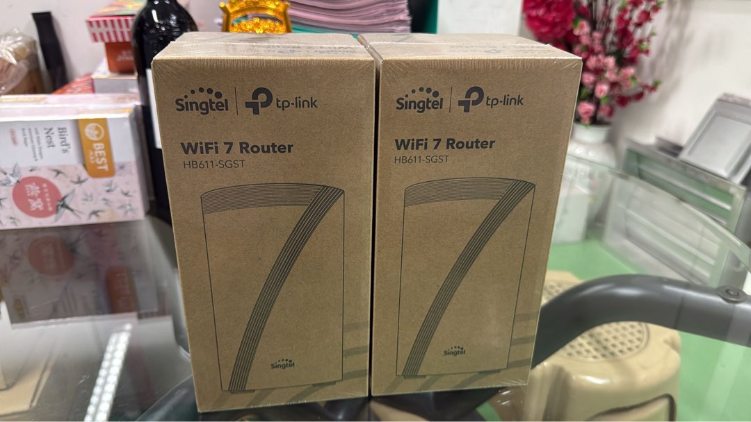 Singtel TP-Link WiFi 7 Router HB611-SGST, Computers & Tech, Parts ...