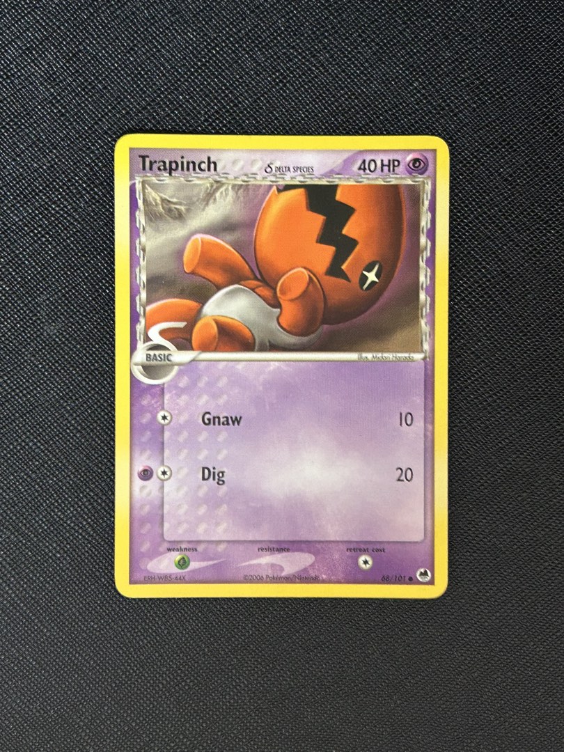 Trapinch English Delta Species Pokemon Card, Hobbies & Toys, Toys ...