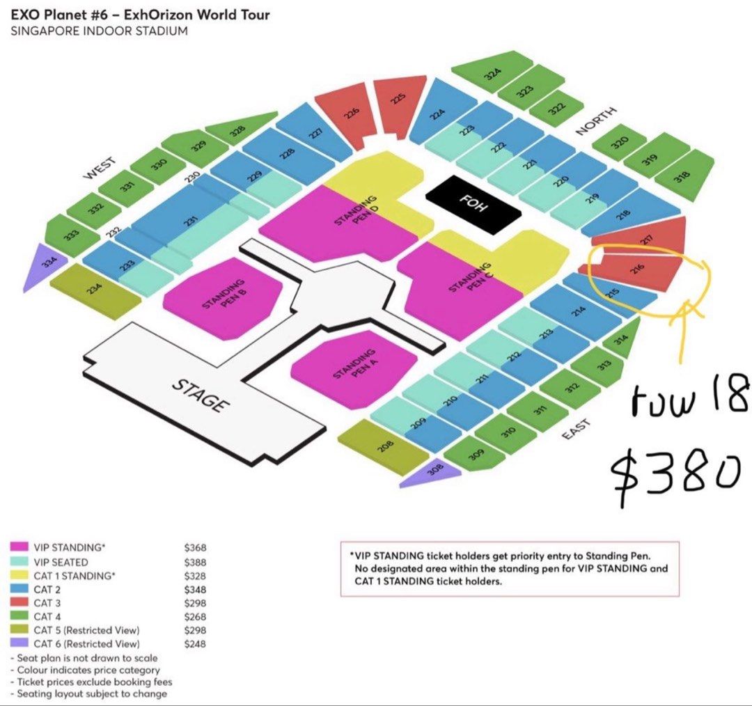 24/07 EXO Planet #6 - ExOrizon World Tour Concert, Tickets & Vouchers ...