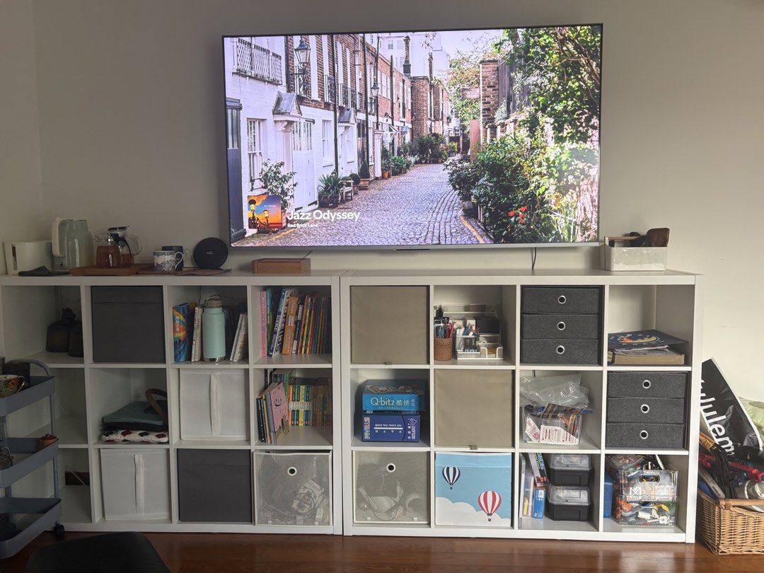 IKEA Kallax Storage Unit - White, Furniture & Home Living, Furniture ...