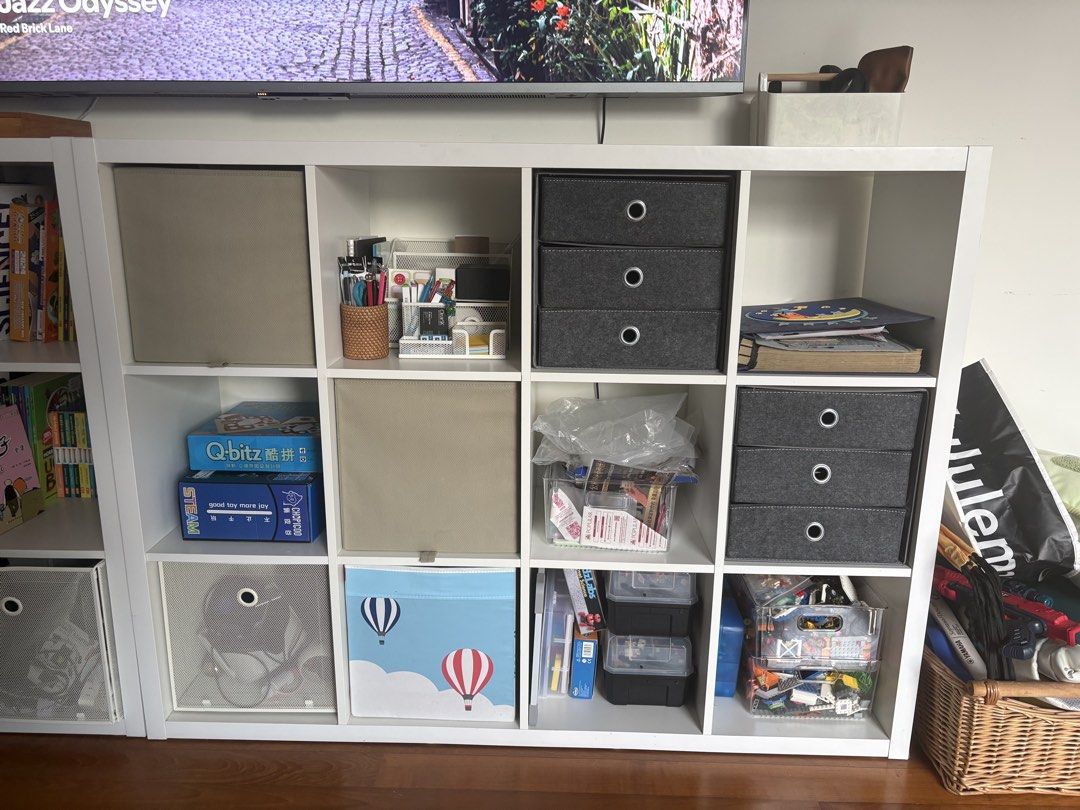 IKEA Kallax Storage Unit - White, Furniture & Home Living, Furniture ...