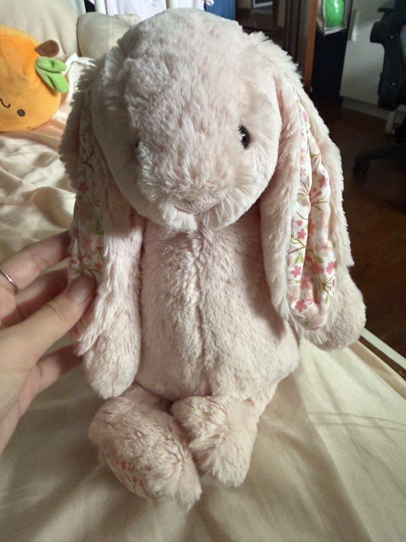 Jellycat Blossom Bunny Cherry, Babies & Kids, Infant Playtime on Carousell