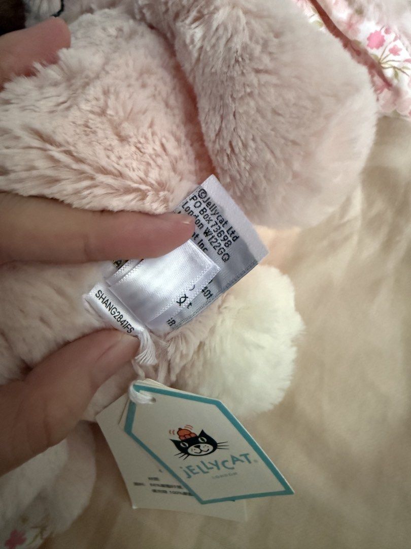 Jellycat Blossom Bunny Cherry, Babies & Kids, Infant Playtime on Carousell