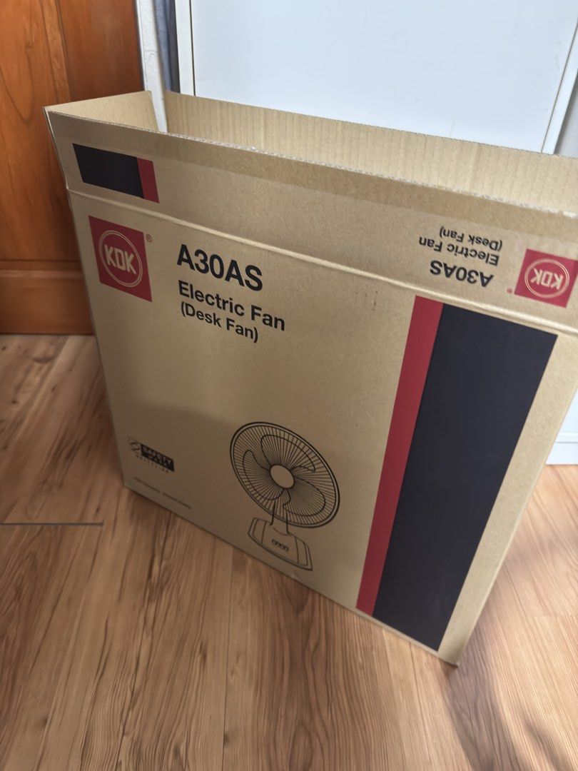 KDK A30AS Electric Desk Fan, Furniture & Home Living, Lighting & Fans ...