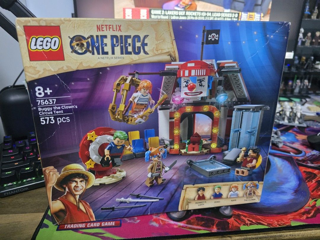 LEGO Netflix One Piece Buggy the Clown's Circus Tent 75637 - Damaged ...