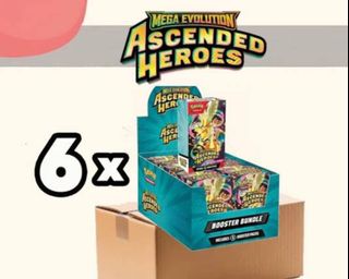 Pokemon ME2.5 Mega Evolution Ascended Heroes Booster Bundle Inner Case ...