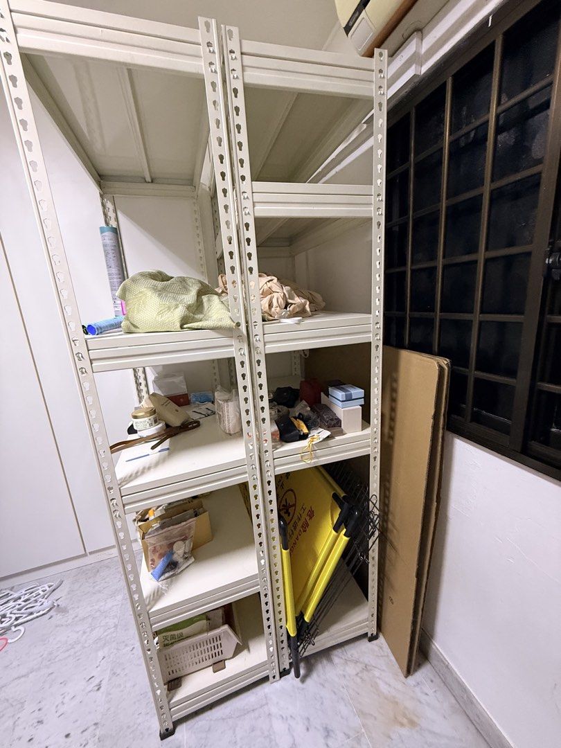 Metal Shelving Unit - 5 Tier, Furniture & Home Living, Furniture ...