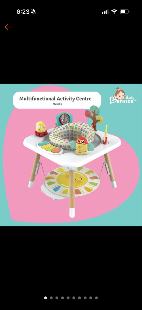 Multifunctional Activity Centre - White, Babies & Kids, Infant Playtime ...