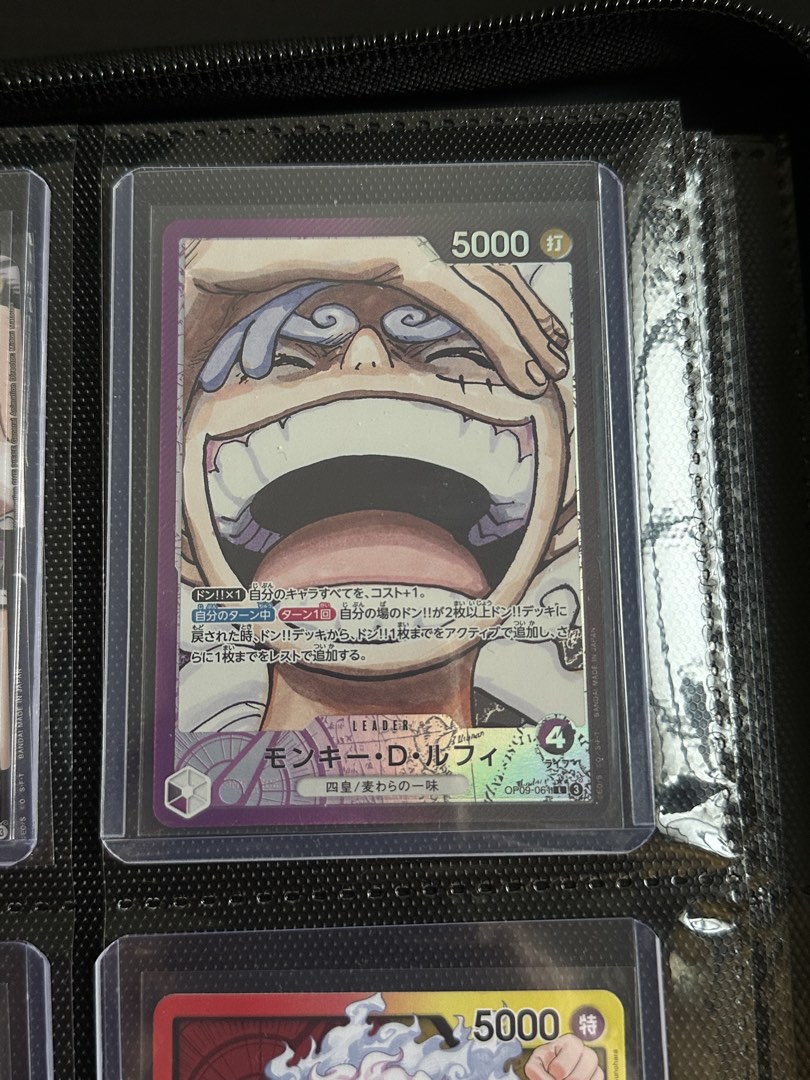 One Piece Card Game - Monkey D. Luffy Leader Card, Hobbies & Toys, Toys ...