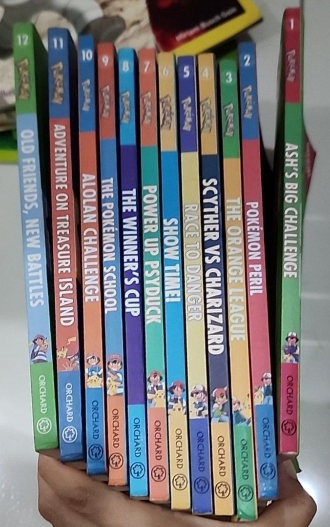 Pokemon Chapter Books - Orchard - Various Titles, Hobbies & Toys, Books ...