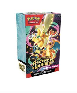 Pokemon TCG Mega Evolution Ascended Heroes Booster Bundle, Hobbies ...
