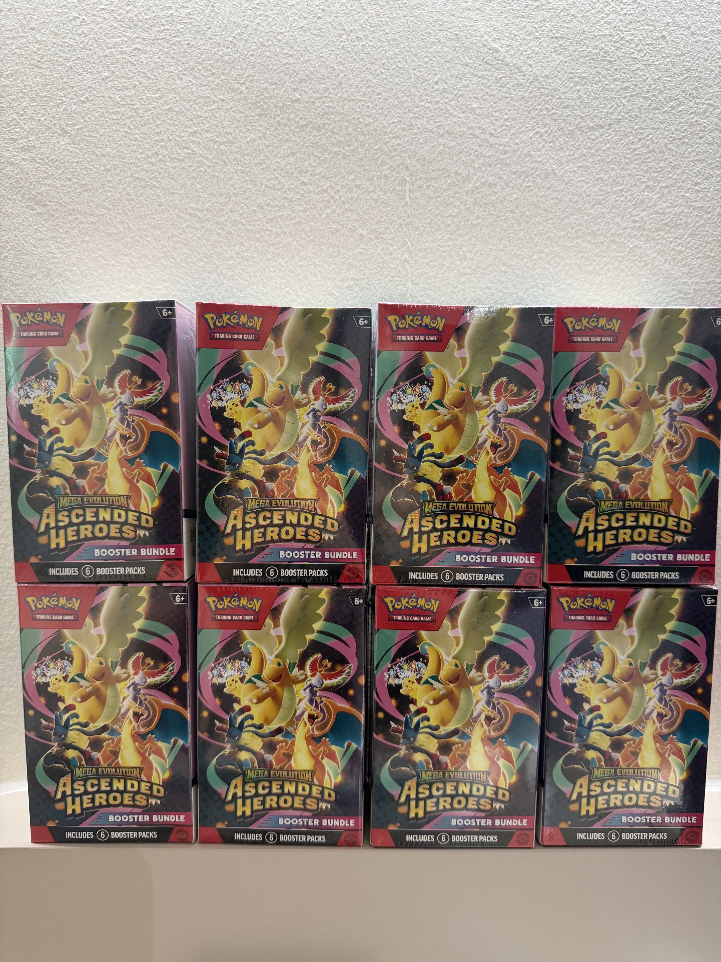 (INSTOCK SHRINKED) Pokemon TCG ME2.5: Ascended Heroes Booster Bundle ...