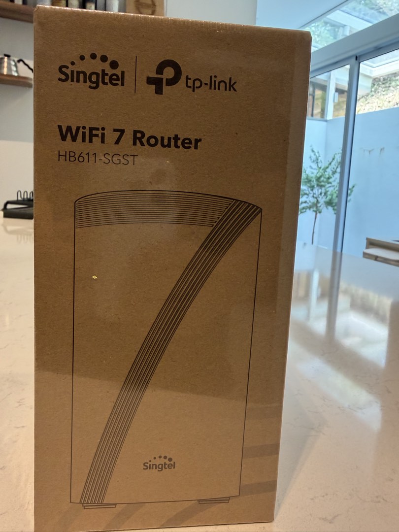 Singtel TP-Link WiFi 7 Router HB611-SGST, Computers & Tech, Parts ...