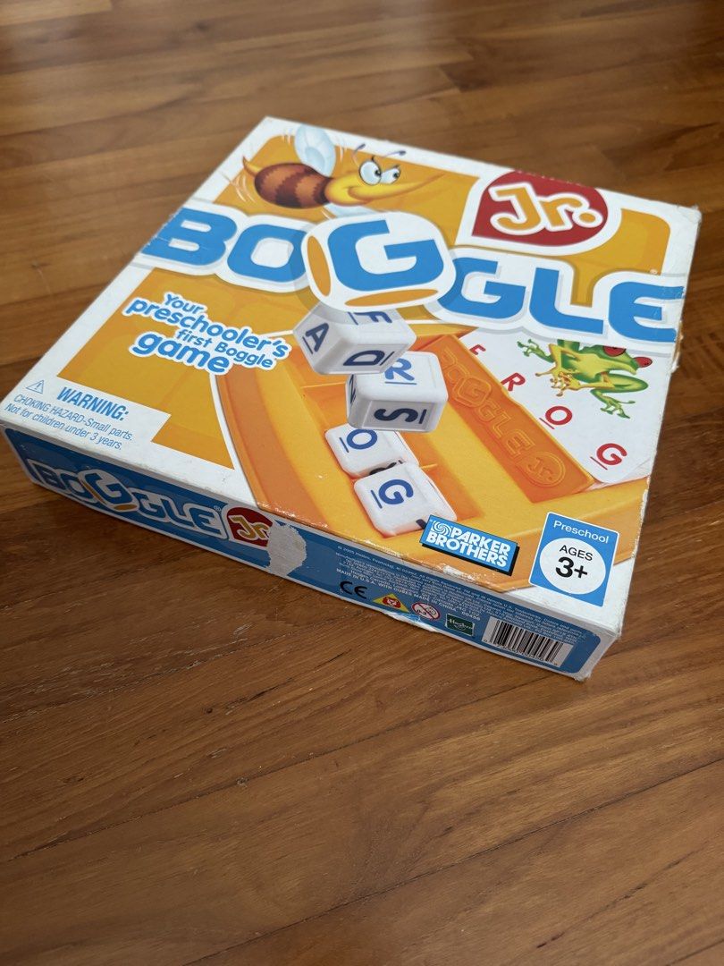 Boggle Jr. Preschool Game, Hobbies & Toys, Toys & Games on Carousell