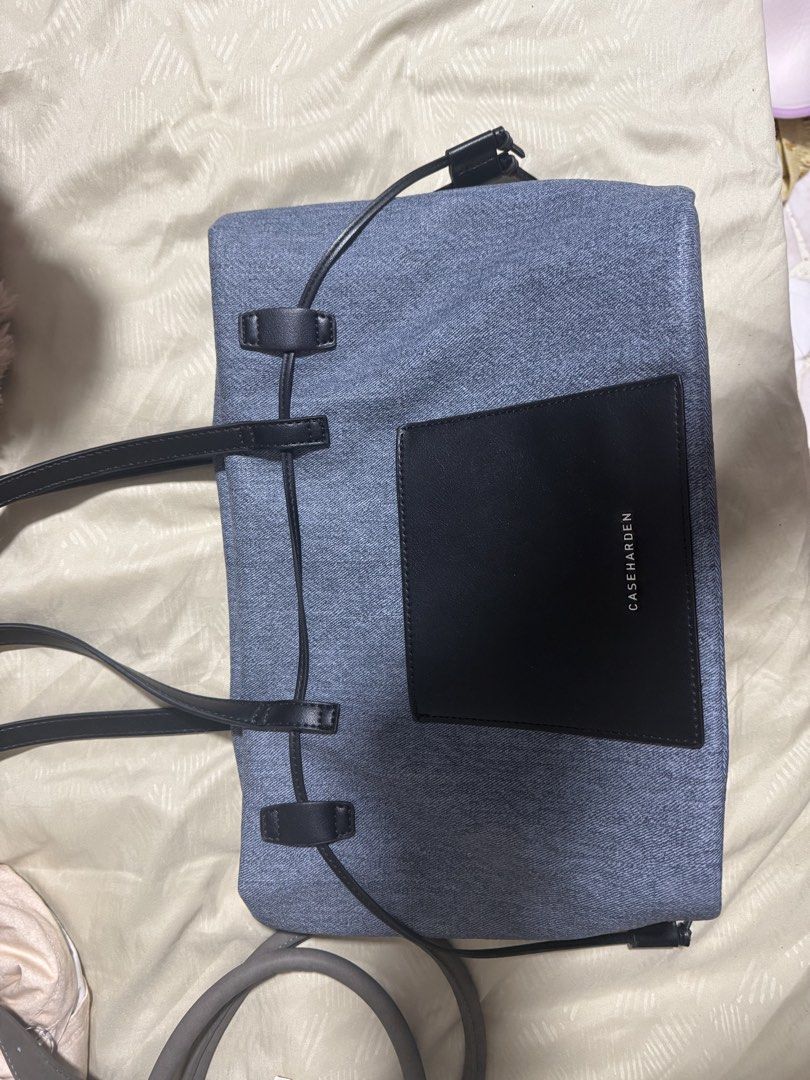 Case Harden Denim Tote Bag, Women's Fashion, Bags & Wallets, Tote Bags ...