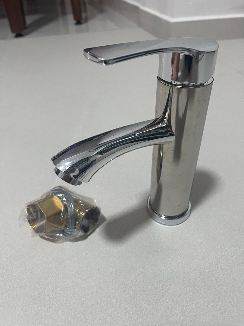 Chrome Bathroom Faucet - New, Furniture & Home Living, Bathroom ...