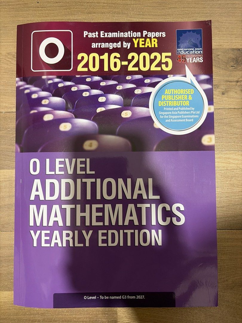 O level Amath Tys 2016-2025, Hobbies & Toys, Books & Magazines ...