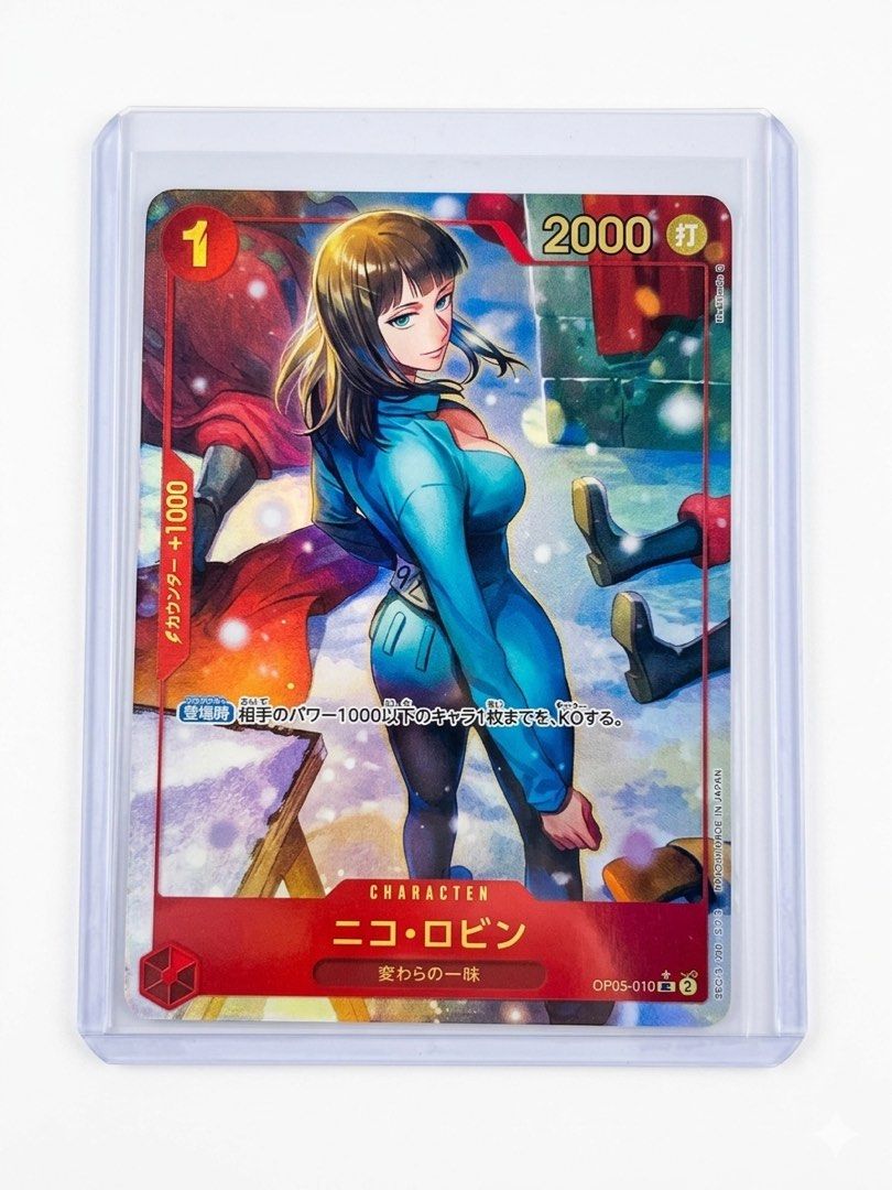 One Piece Card Game - Nico Robin OP05-010, Hobbies & Toys, Toys & Games ...