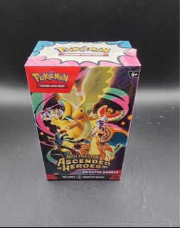 Pokemon TCG Mega Evolution Ascended Heroes Booster Bundle (1 Display ...