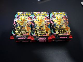 Pokemon TCG Mega Evolution Ascended Heroes Booster Bundle, Hobbies ...