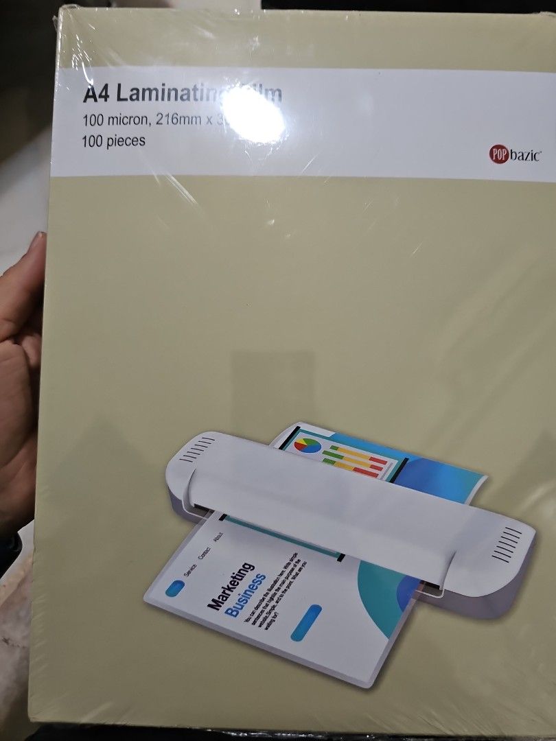 Popular Book Co. Laminating Sheets, Hobbies & Toys, Stationery & Craft ...