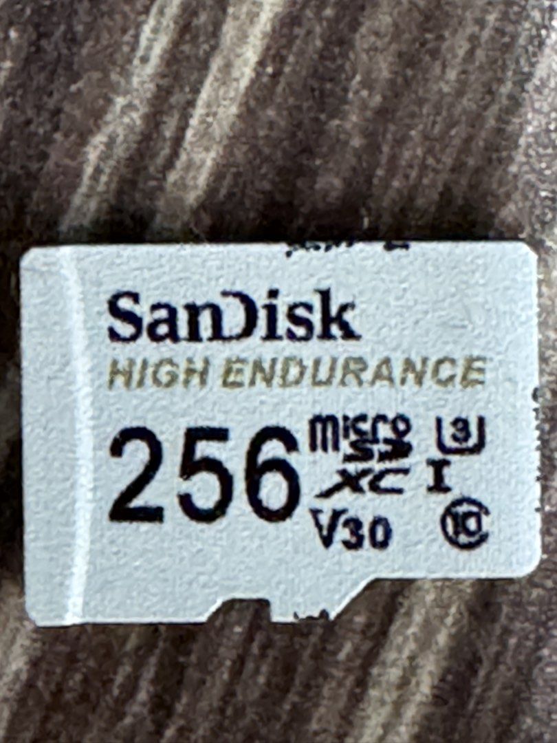 SanDisk High Endurance Micro SDXC/HC Card Speed Capacity 512GB for CCTV ...
