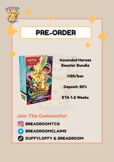 Ascended heroes booster bundle (ready stock), Hobbies & Toys, Toys ...