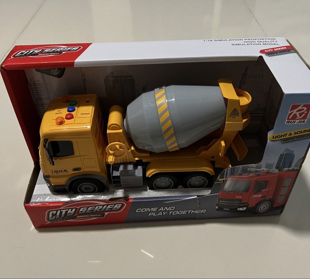 Cement Mixer Truck, Hobbies & Toys, Toys & Games on Carousell