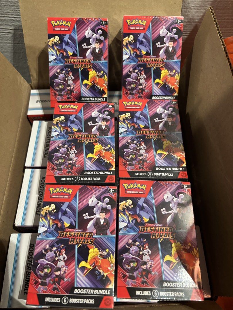 Destined Rivals Booster Bundle, Hobbies & Toys, Toys & Games on Carousell