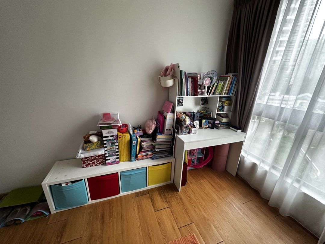 IKEA Kallax Shelving Unit - White, Furniture & Home Living, Furniture ...