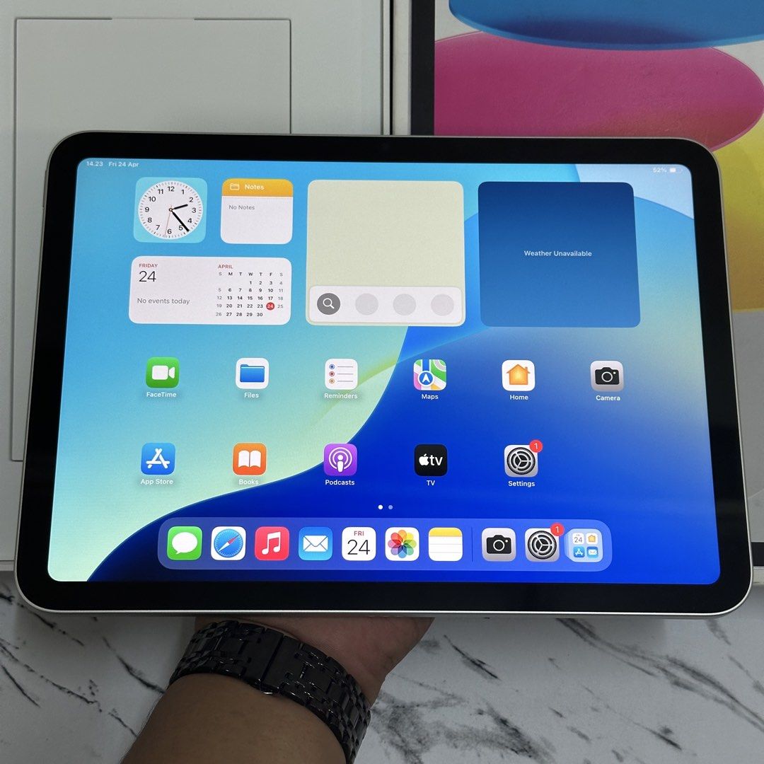 ipad gen 11 ( a16 ) 256gb wifi only resmi ibox, Telepon Seluler ...