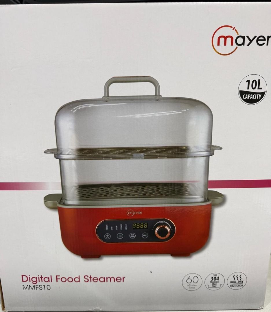 Mayer Digital Food Steamer MMF510 - 10L Capacity, TV & Home Appliances ...