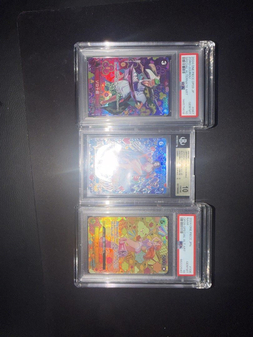 One Piece Card Game Graded Cards, Hobbies & Toys, Toys & Games on Carousell