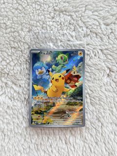 Pikachu SV Promo, Hobbies & Toys, Toys & Games on Carousell