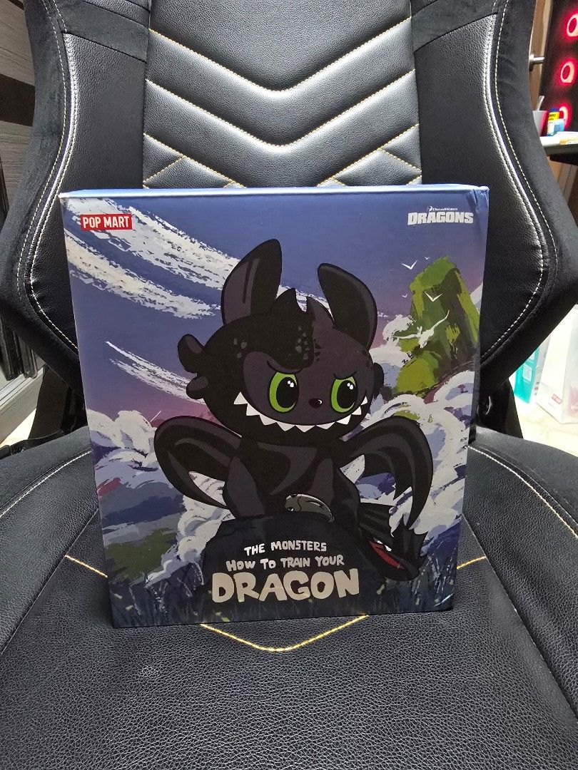 pop mart the monsters how to train your dragon black, Hobbies & Toys ...