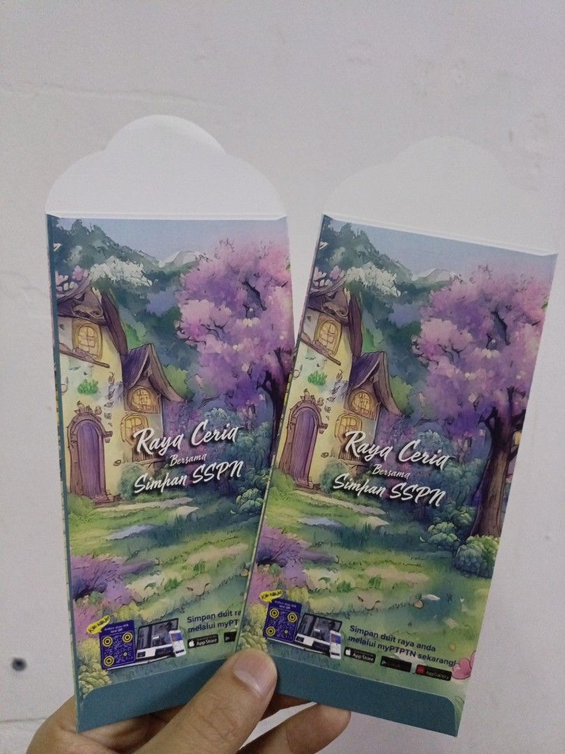 Sampul Raya PTPTN 2026 (2 pcs), Hobbies & Toys, Stationery & Craft, Art ...