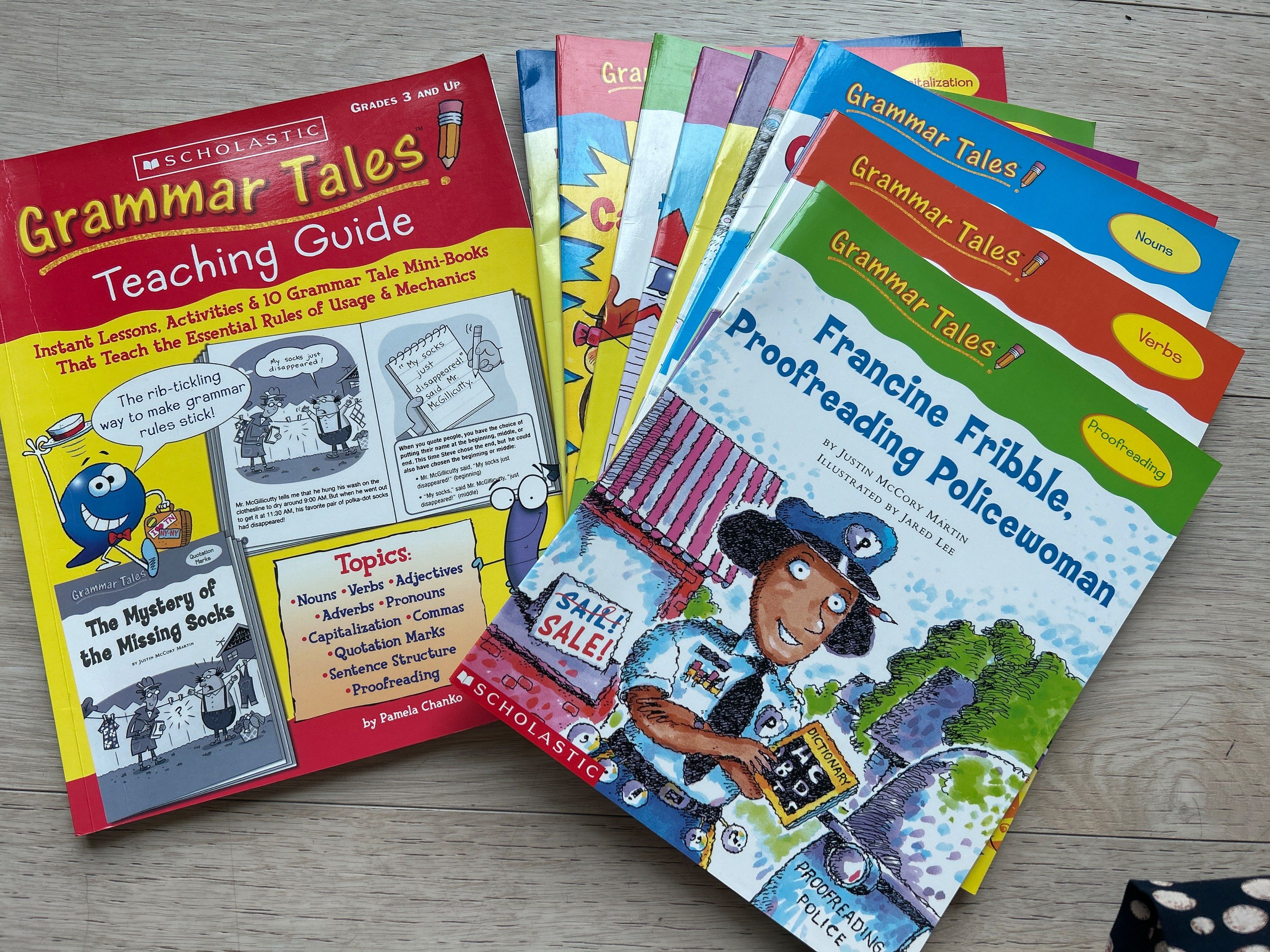 Scholastic Grammar Tales Books - Grades 2-3, Hobbies & Toys, Books ...