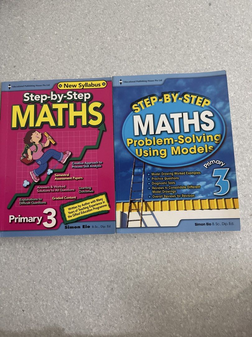 Step-by-Step Maths Primary 3 assessment, Hobbies & Toys, Books ...