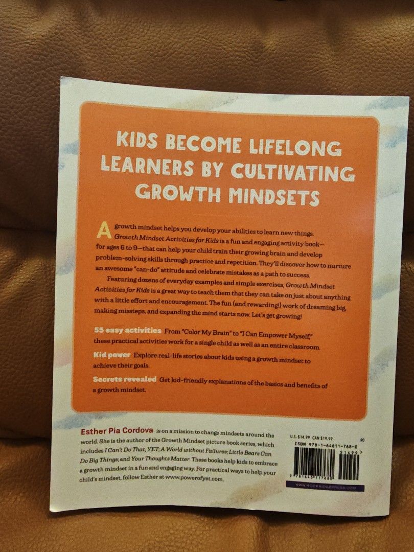 📖 Growth Mindset Activities for Kids: 55 Exercises to Embrace Learning ...