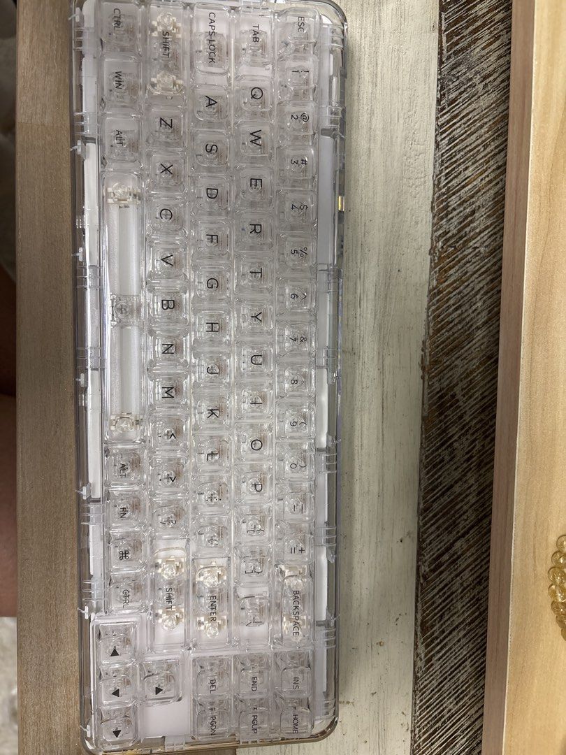 Clear Mechanical Keyboard, Computers & Tech, Parts & Accessories ...