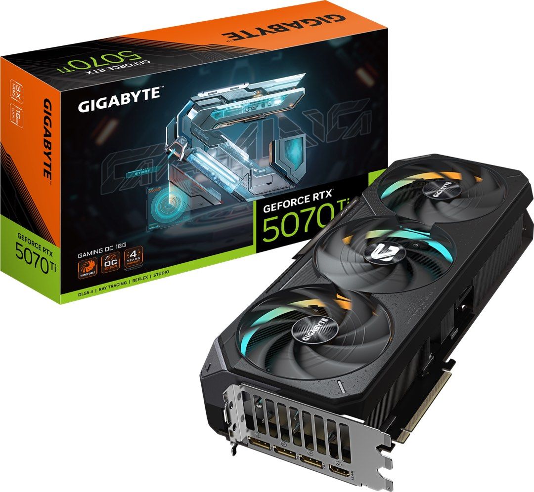 Gigabyte GeForce RTX 5070 Ti Gaming OC 16G, Computers & Tech, Parts ...