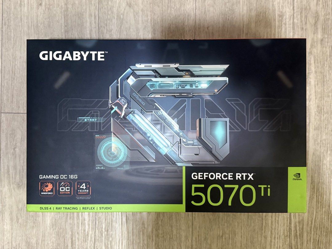 Gigabyte GeForce RTX 5070 Ti Gaming OC 16G, Computers & Tech, Parts ...