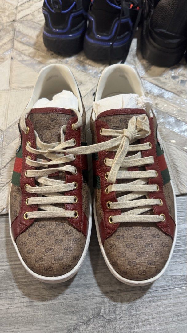 Gucci x Doraemon Ace Sneakers, Luxury, Sneakers & Footwear on Carousell