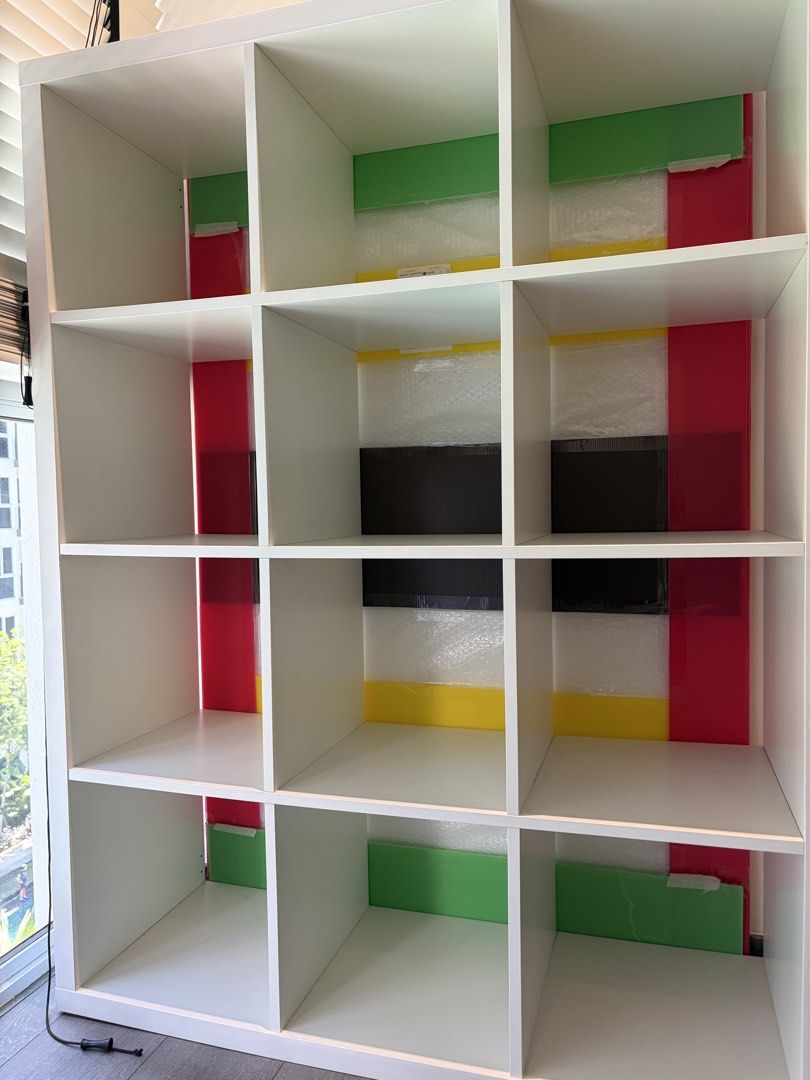 IKEA Kallax Shelving Unit - White, Furniture & Home Living, Furniture ...