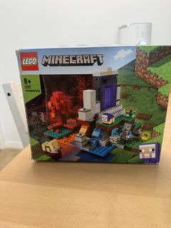 絕版 LEGO Minecraft Micro World 21102 & 21105, 興趣及遊戲, 玩具 & 遊戲類 - Carousell