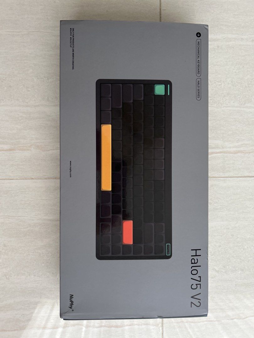 Nuphy Halo75 V2 Mechanical Keyboard, Computers & Tech, Parts ...