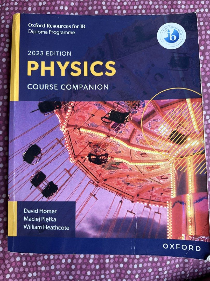 Oxford IB Physics Textbook (HL) 2023 Edition, Hobbies & Toys, Books ...