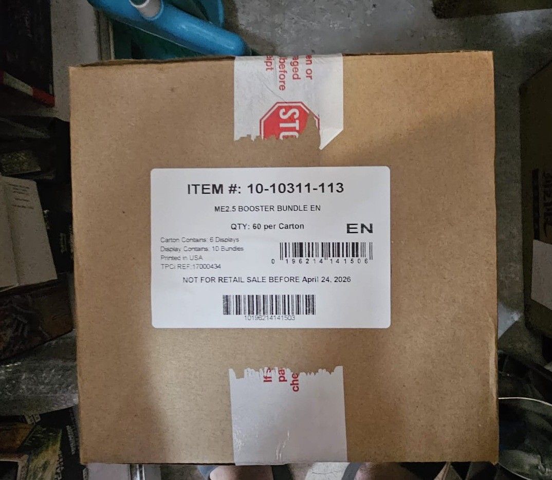 (IN STOCK) Pokemon TCG Mega Evolution(ME 2.5) Ascended Heroes Booster ...