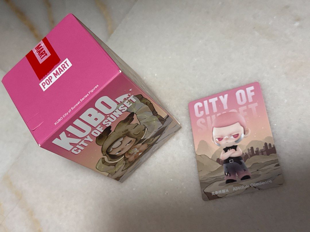 POP MART KUBO City of Sunset Series Figure, Hobbies & Toys, Toys ...